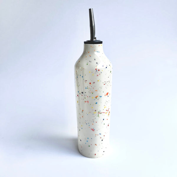 Rainbow Sprinkles Olive Oil Vessel - RED